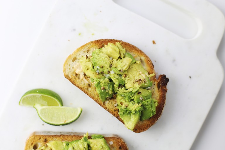 Avocado Toast with Chipotle Mayo & Toasted Coriander | The Chef Dan